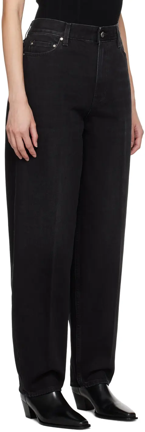 TOTEME Faded Effect Tapered-leg Jeans