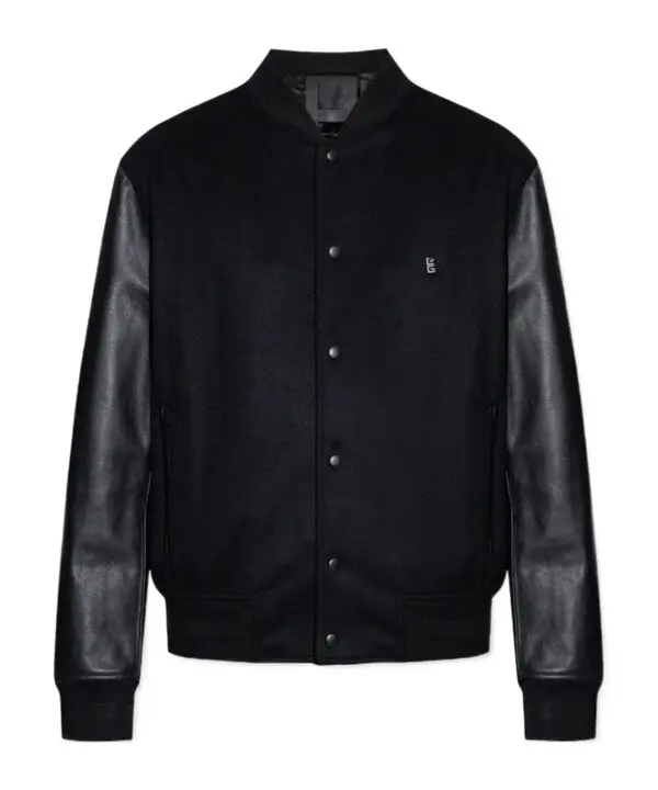 Givenchy 4g Plaque Bomber Jacket