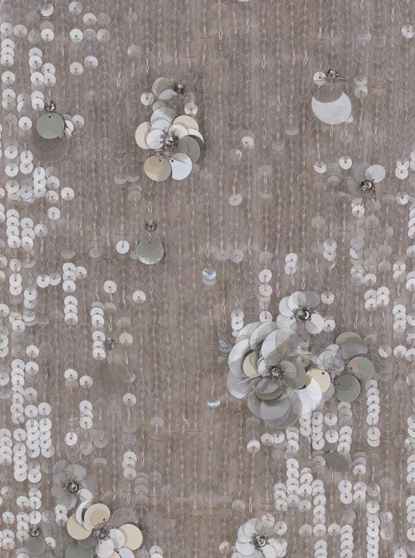 P.a.r.o.s.h Sequin Embellished Midi Skirt - No