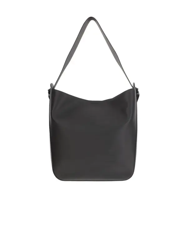 JIL SANDER Logo Printed Shoulder Bag