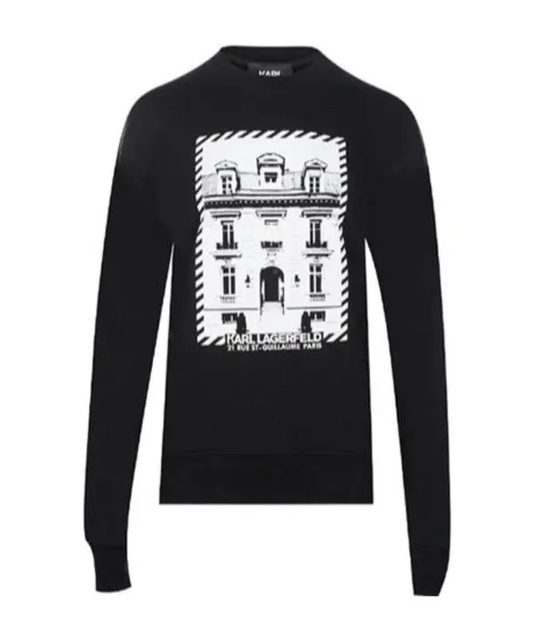 Karl Lagerfeld Logo Hoodie