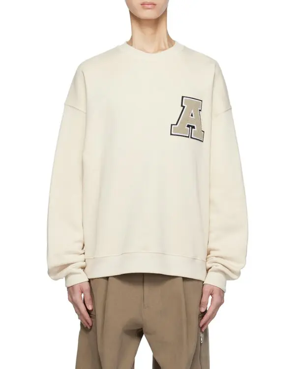 Axel Arigato Crewneck Sweatshirt With Logo Patch