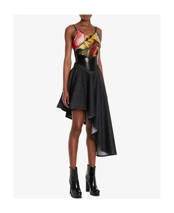 Alexander McQueen Graphic-printed Stretch Bodysuit