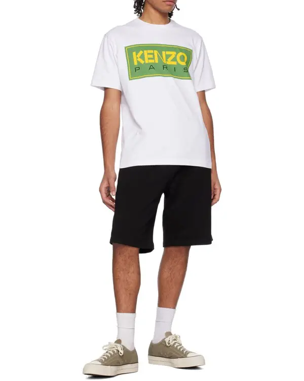 Kenzo Embroidered Logo Track Shorts