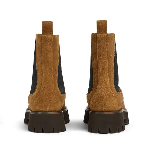 Gucci Ankle Boots With Horsebit Detailing - Light Brown