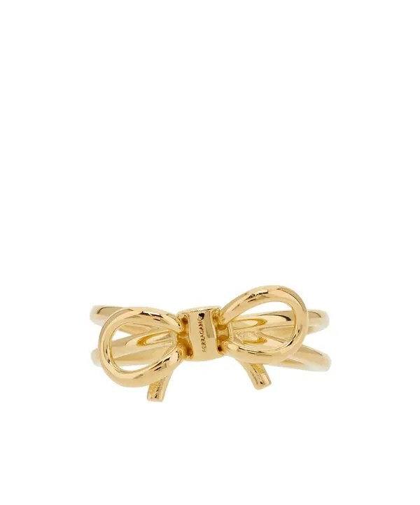 FERRAGAMO Ring With Bow - Gold