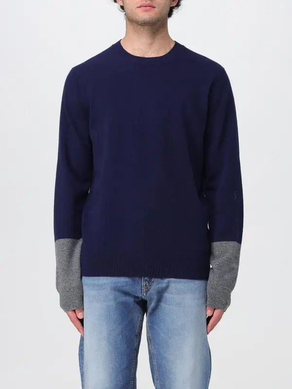 Comme Des Garçons Round Neck Long-sleeved Sweater