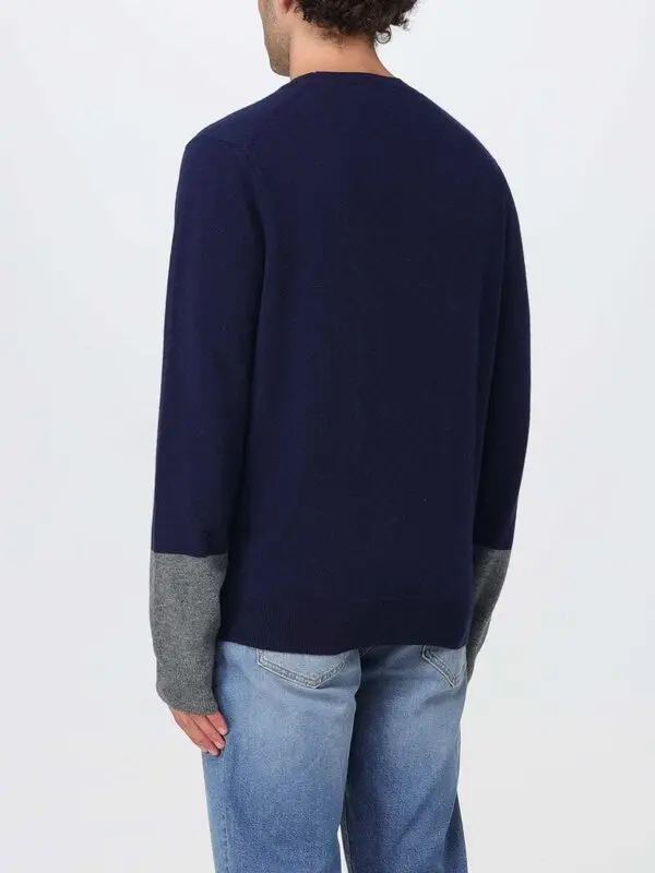Comme Des Garçons Round Neck Long-sleeved Sweater