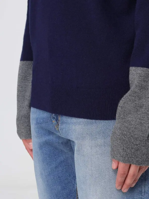 Comme Des Garçons Round Neck Long-sleeved Sweater
