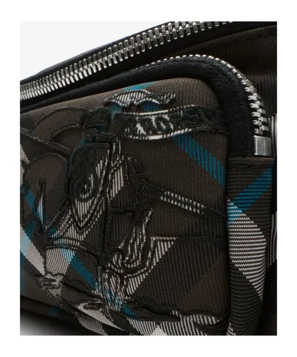 Burberry Small Checked Belt Bag - Snug