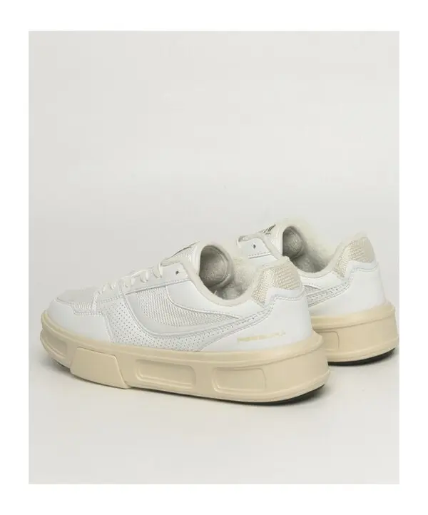 FESSURA Low-top Lace-up Sneakers - White