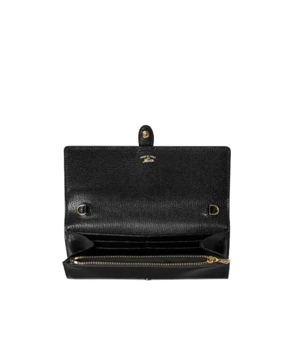 Gucci Jackie Wallet On Chain - Black