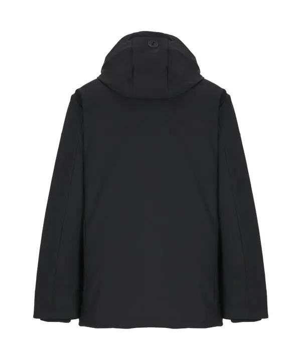 SAVE THE DUCK Hooded Padded Jacket - Black