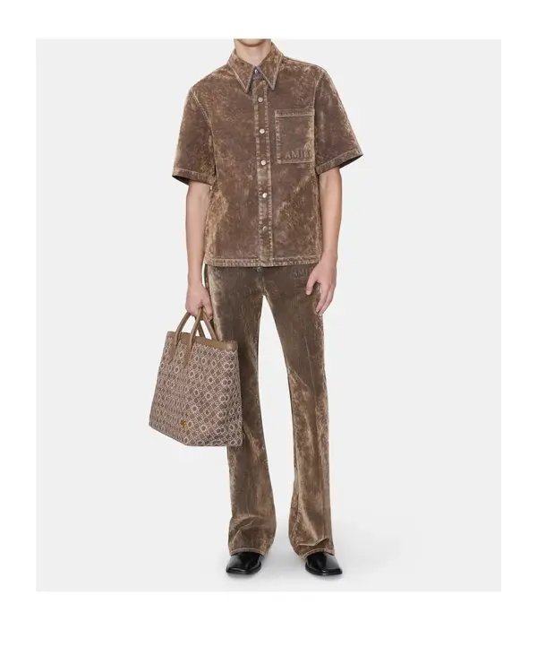 Amiri Embroidered Flare Jeans