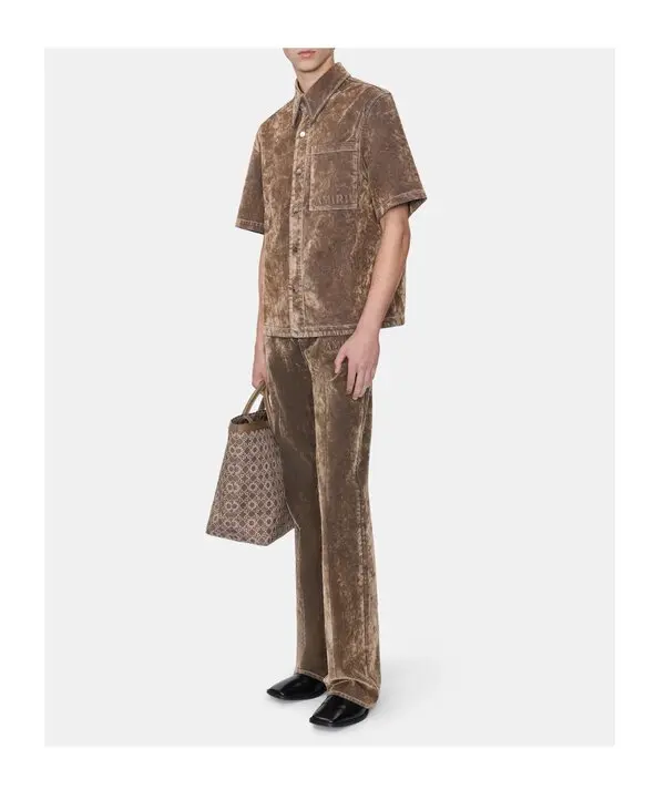 Amiri Embroidered Flare Jeans
