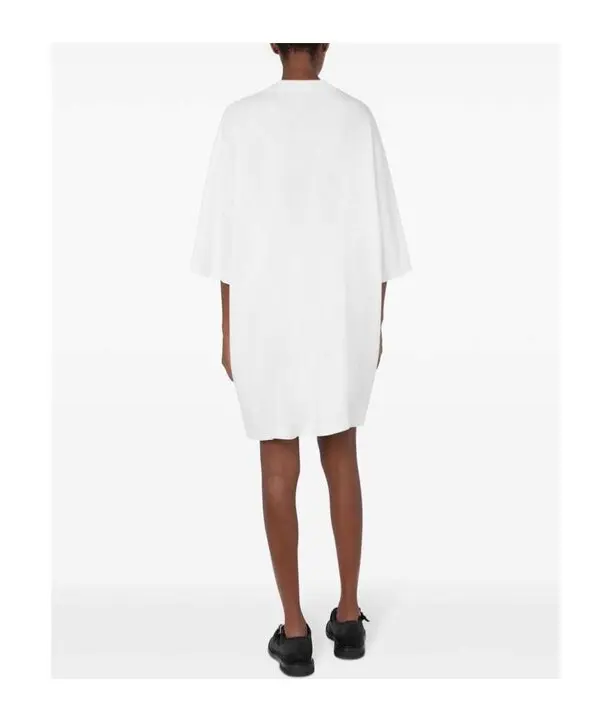 Moschino Love" Logo Print Cotton Dress