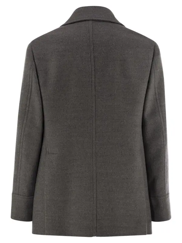 Brunello Cucinelli Double-breasted Wool Coat