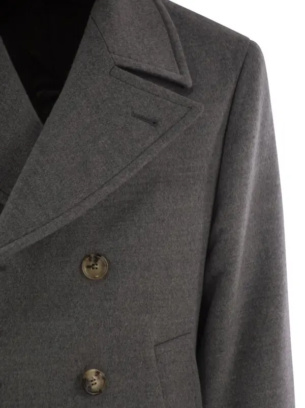 Brunello Cucinelli Double-breasted Wool Coat