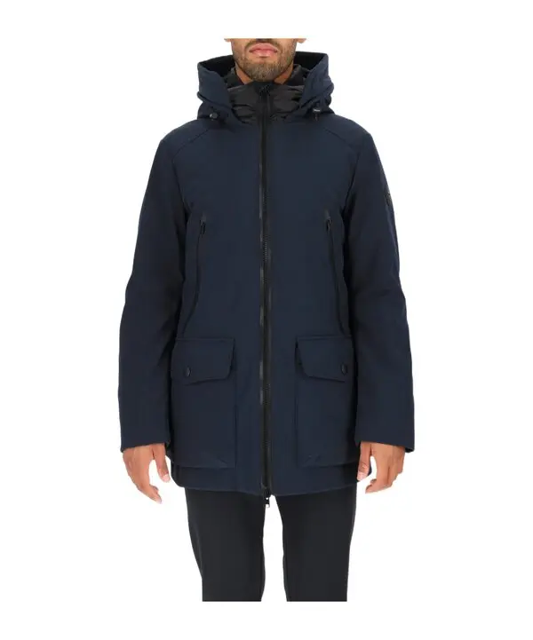 Woolrich Long-sleeved Hooded Cotton Jacket