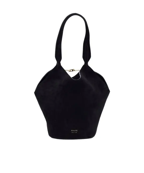 Khaite Mini Lotus Tote Bag - Black