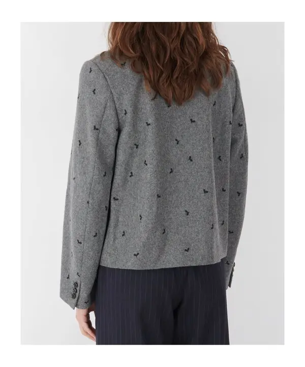 Comme Des Garçons Long Sleeve Collared Jacket