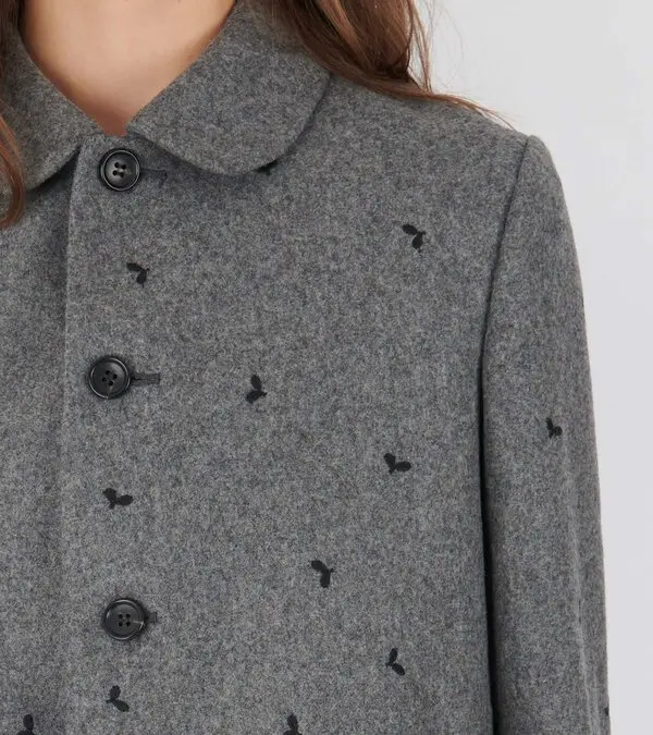 Comme Des Garçons Long Sleeve Collared Jacket