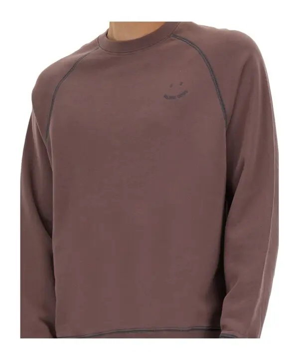 Paul Smith Long-sleeved Crewneck Sweatshirt - Red