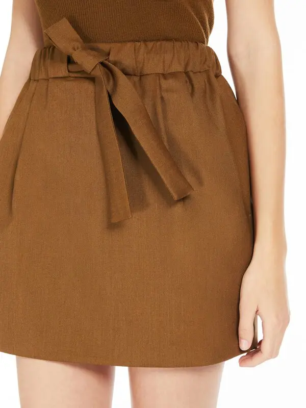 Max Mara Tabarin Tasseled Mini Skirt