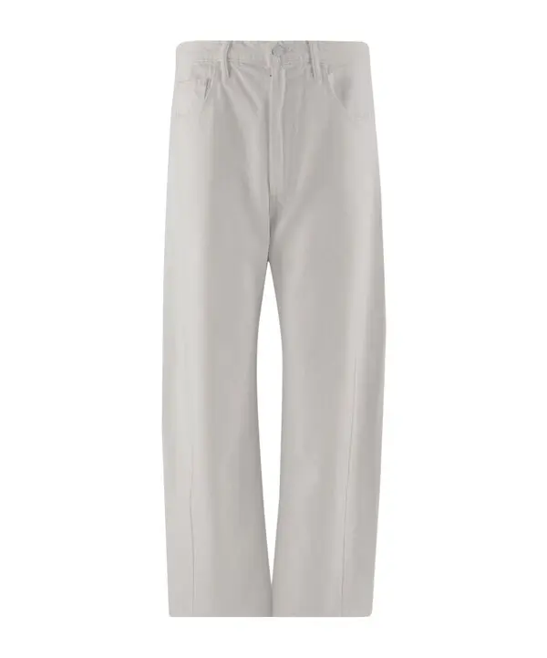 MOTHER Wide-leg Jeans - Gray
