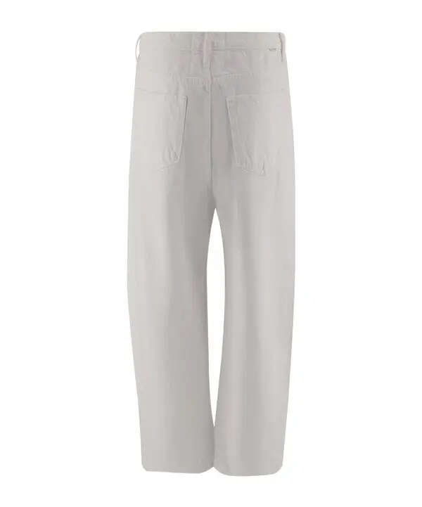 MOTHER Wide-leg Jeans - Gray