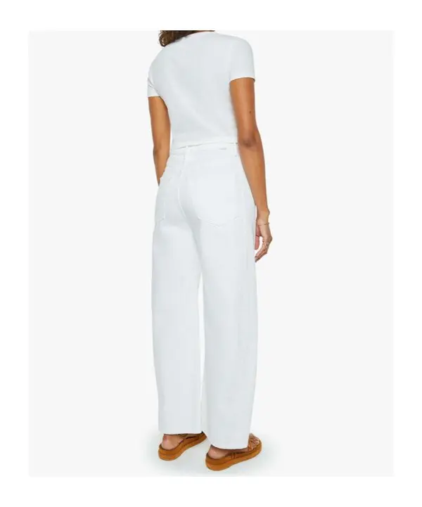MOTHER Wide-leg Jeans - Gray