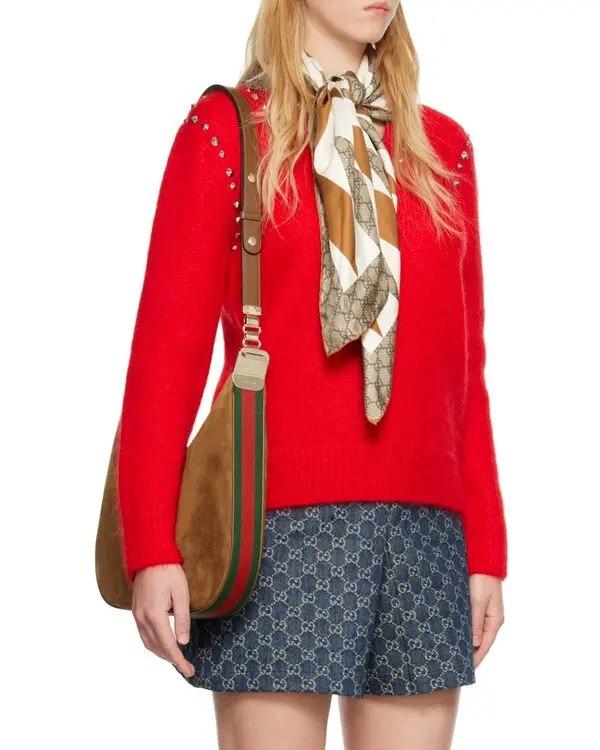 Gucci Stud Embellished Sweater