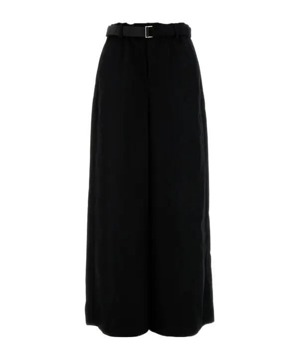 Sacai Wool Palazzo Pants