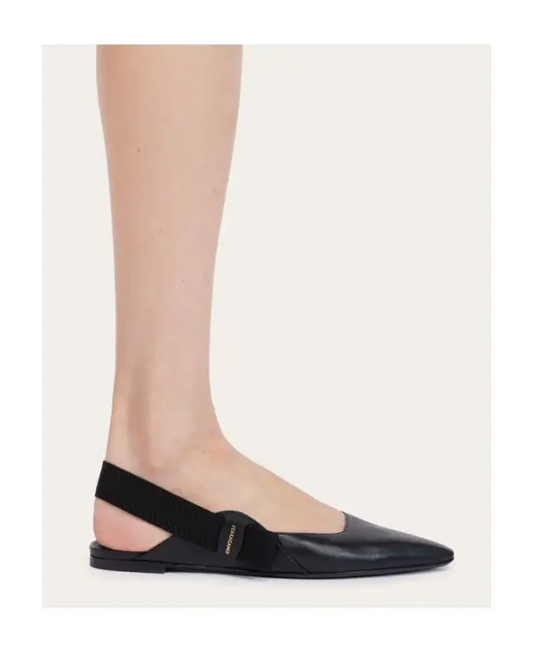FERRAGAMO Vara Bowknot Slingback Flats