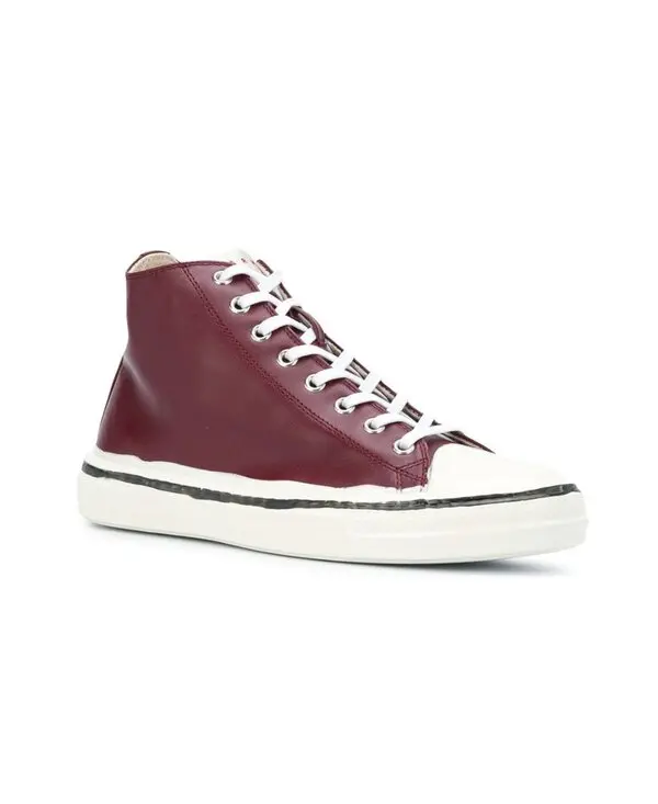 Marni Graffiti High-top Sneakers