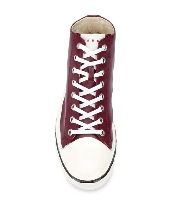 Marni Graffiti High-top Sneakers