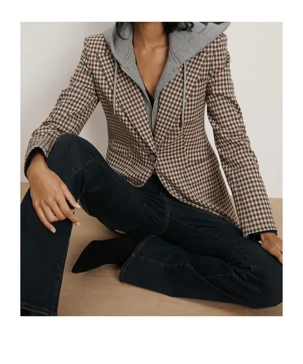 Veronica Beard Oversized Hoodie Dickey