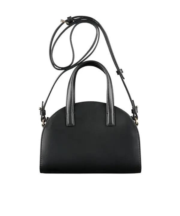 A.p.c. Demi Lune Small Tote Bag - Black
