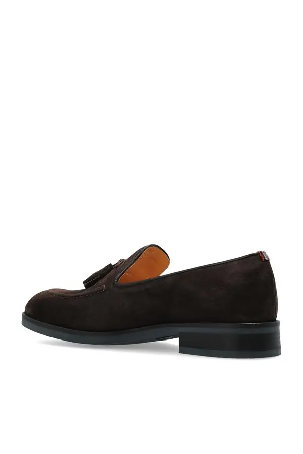 Paul Smith Tassel Detail Slip-on Loafers - Black