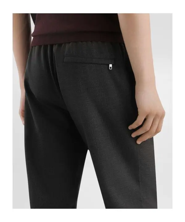 Dolce & Gabbana Elasticated Drawstring Trousers - Black