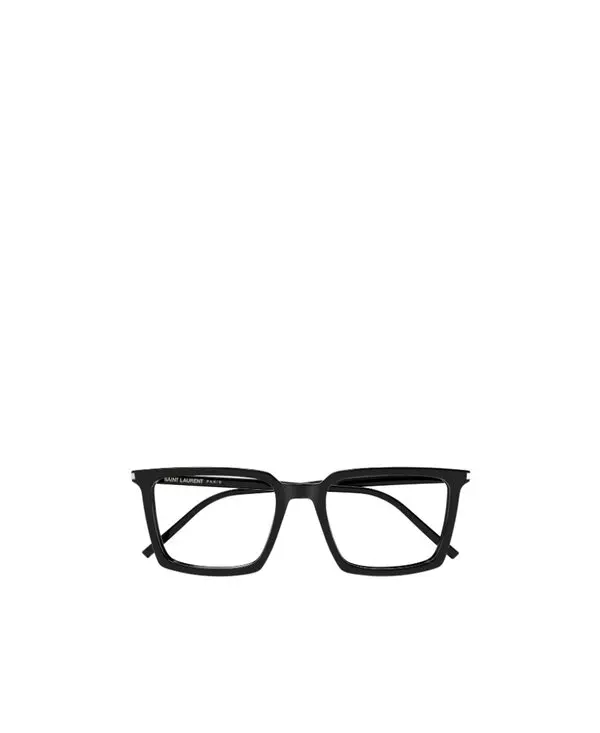 Saint Laurent Square Frame Eyeglasses - Black