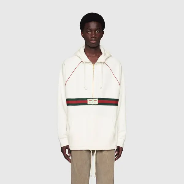 Gucci Sweatshirt With Web Detail