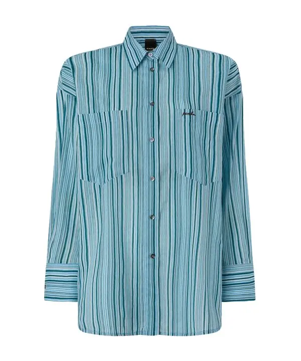 Pinko Striped Buttoned Shirt