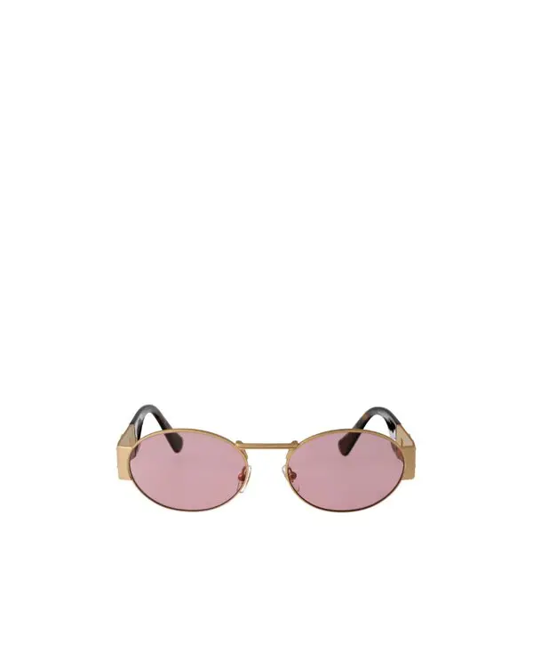 Versace Oval Frame Sunglasses - Pink
