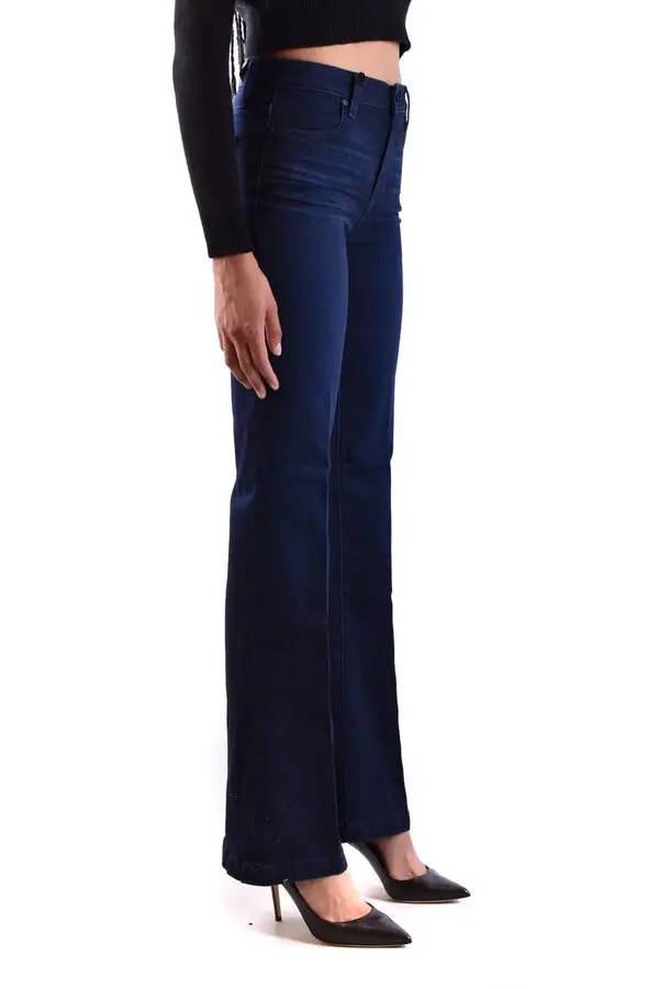 Paige Belted Flare Jeans