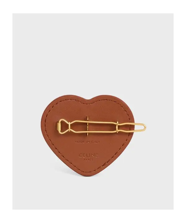 Celine Heart Shaped Hair Clip