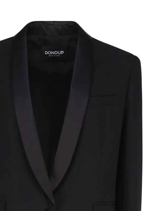 DONDUP Shawl Collar Blazer Jacket