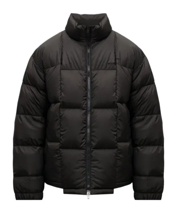 Vetements High-neck Zip-up Padded Jacket - Black