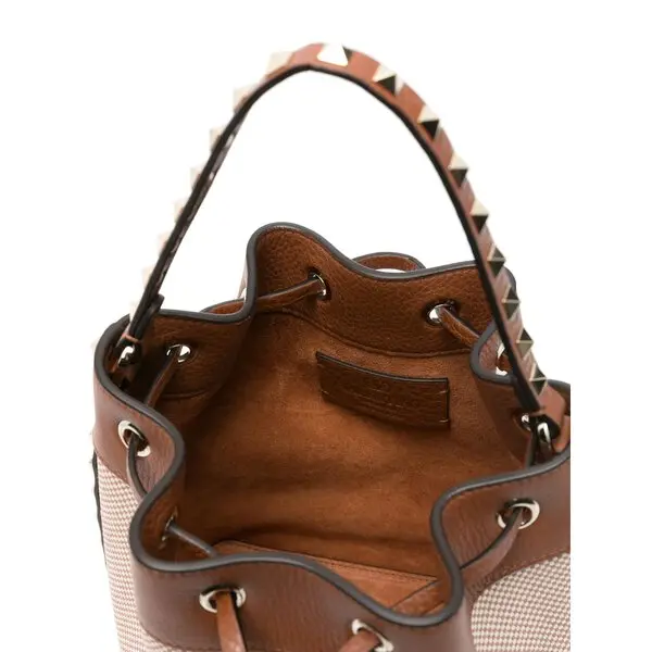 Valentino Garavani Rockstud Drawstring Bucket Bag