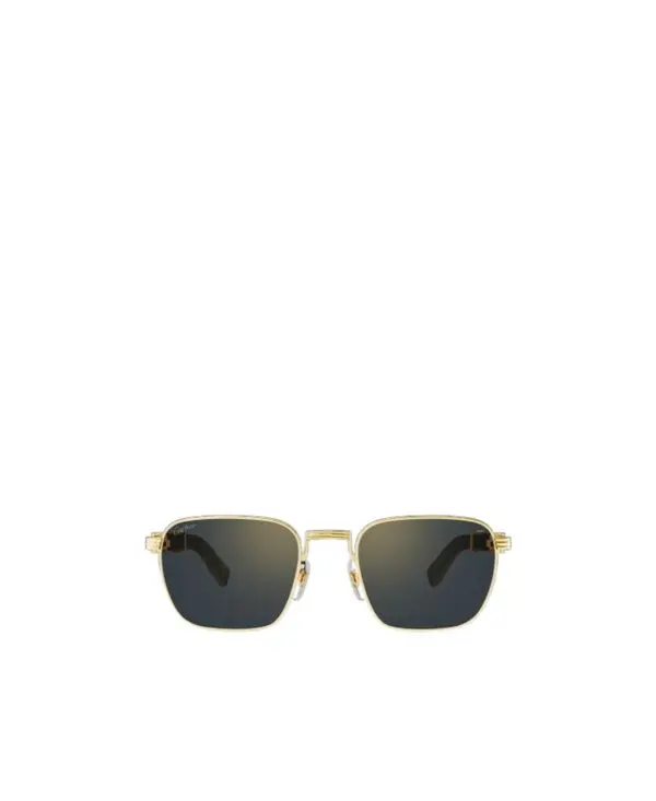 Cartier Rectangular Frame Sunglasses - Black